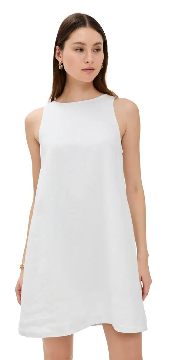 puff sleeve linen maxi dress White Linen Maxi Dress – Puff Sleeve Fit & Flare Dress for Women L / 48 inches