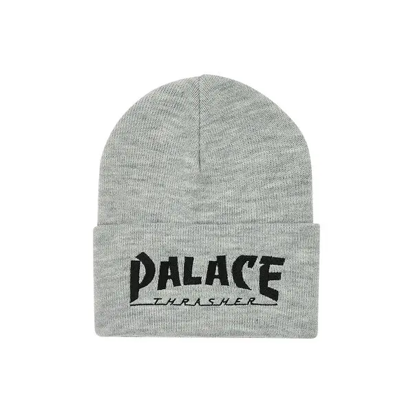 PALACE X Thrasher Beanie - Grey