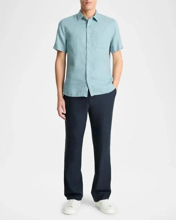 Vince Apos;s Linen Sport Shirt