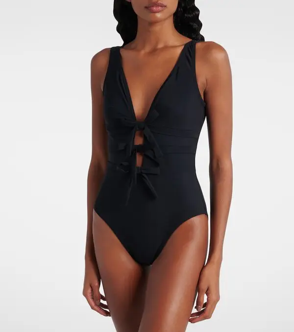 KARLA COLLETTO Lenora Bow-detail Swimsuit