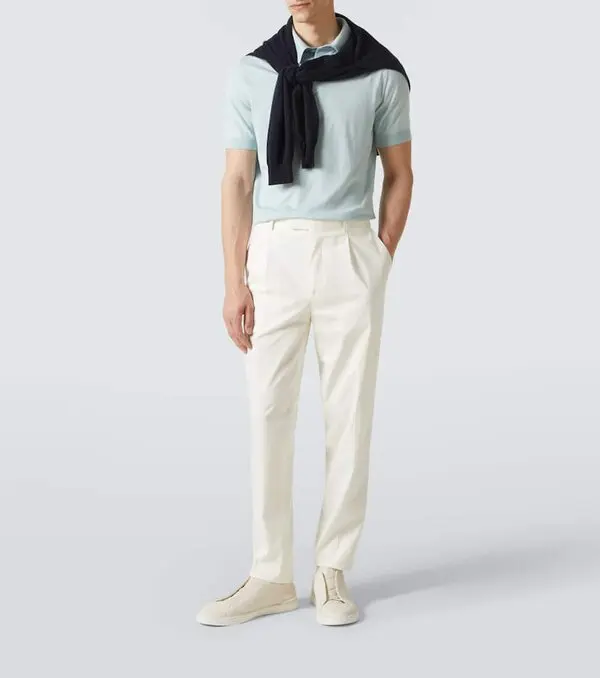 Zegna Cotton Polo Shirt