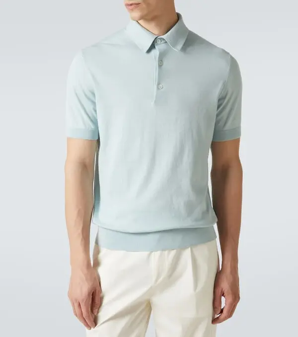 Zegna Cotton Polo Shirt