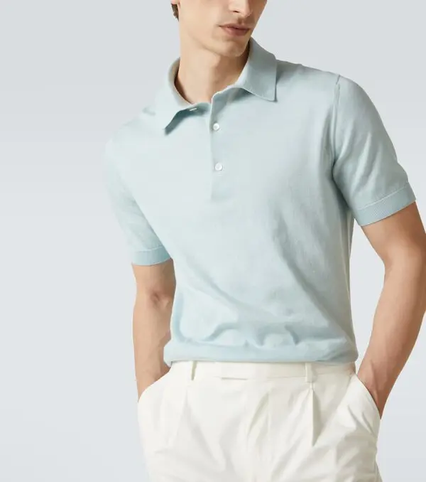Zegna Cotton Polo Shirt