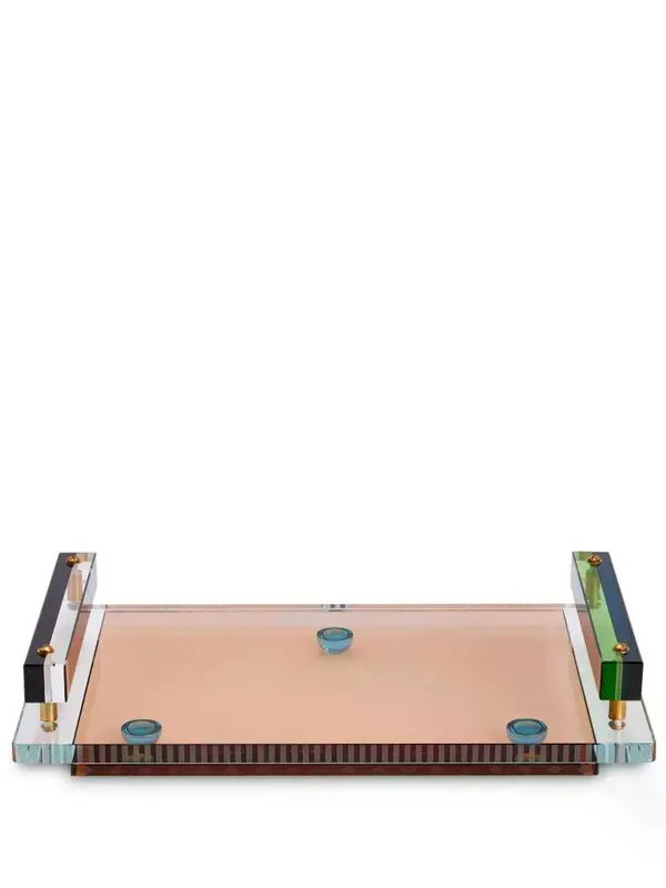 REFLECTIONS COPENHAGEN Fontana Tray - Brown