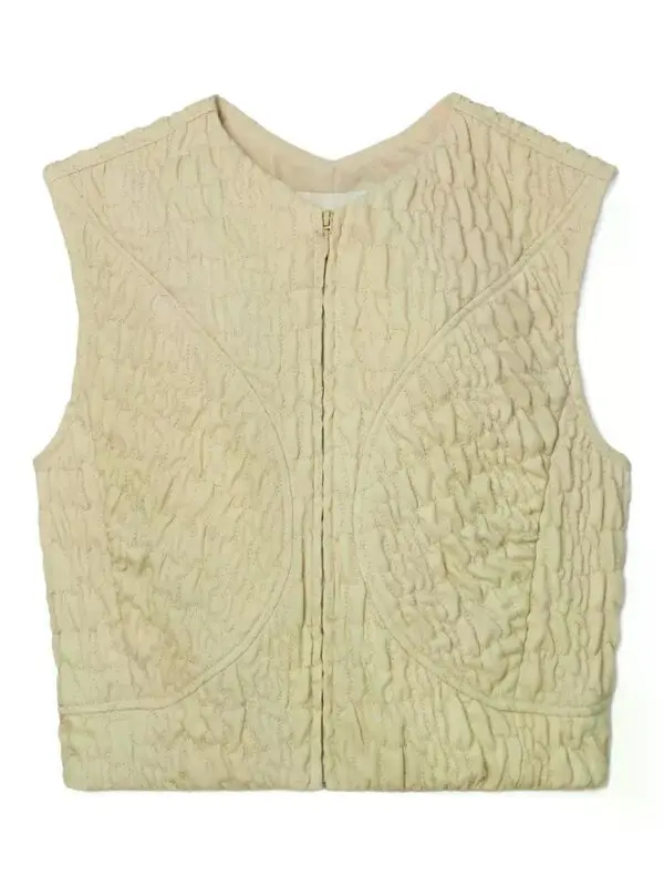 Tory Burch Quilted Sleeveless Vest
