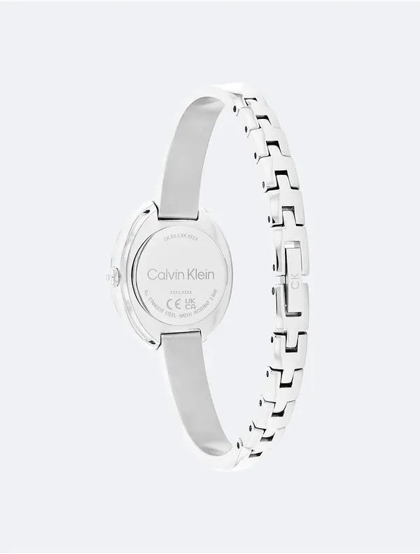 Calvin Klein Contoured Bezel Bangle Watch