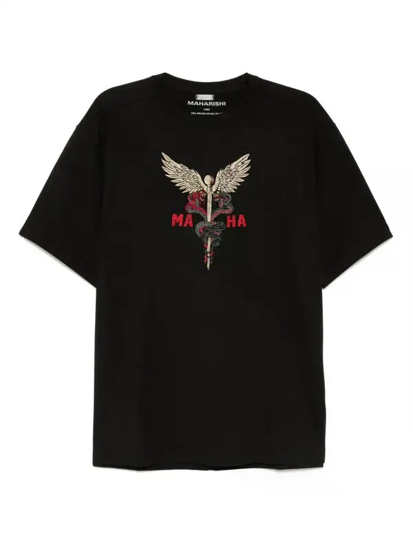 MAHARISHI Caduceus Monk T-shirt