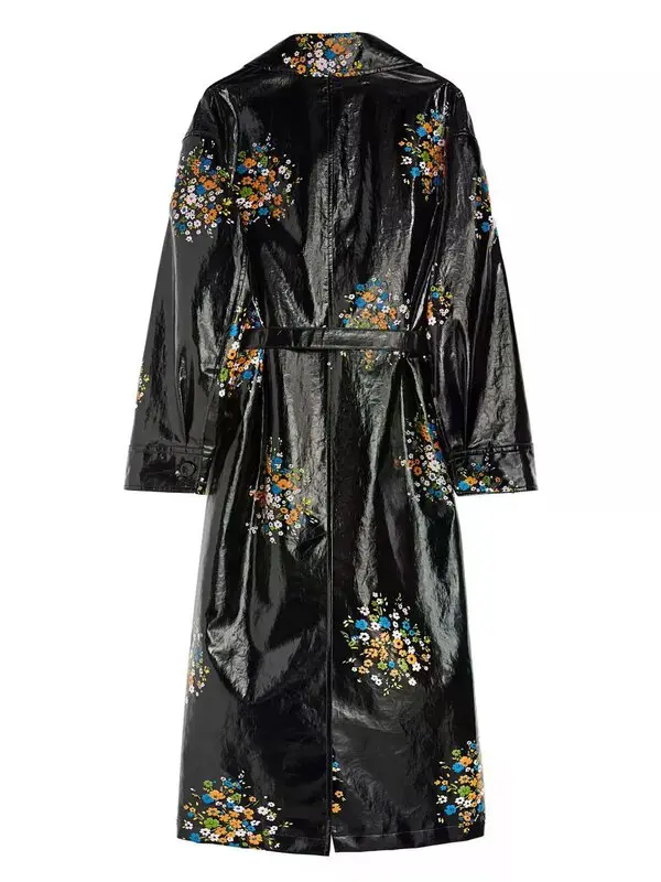 JIL SANDER Printed Trench Coat