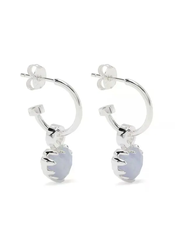 STOLEN GIRLFRIENDS CLUB Love Anchor Earrings - Silver