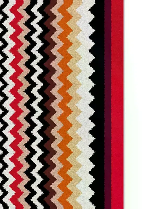 Missoni Zigzag-patterned Bath Mat 90 Cm X 60 Cm