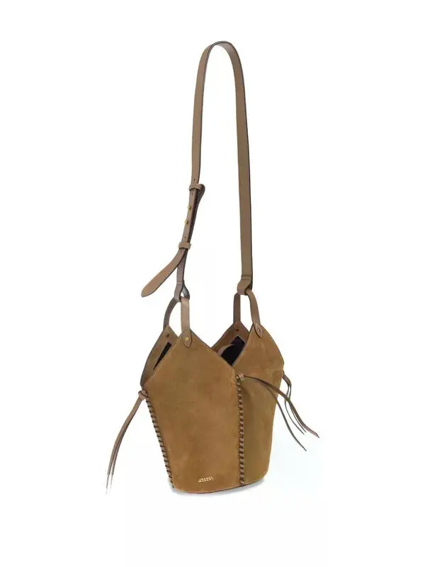 Isabel Marant Étoile Tampa Mini Leather Tote Bag - Brown
