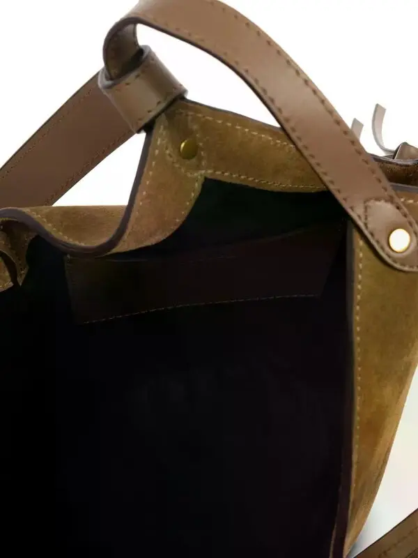 Isabel Marant Étoile Tampa Mini Leather Tote Bag - Brown