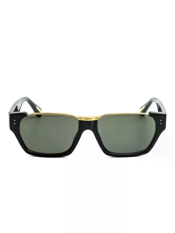 Linda Farrow Square-frame Sunglasses - Black