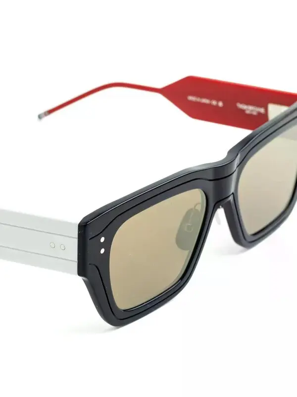 Thom Browne Square-frame Sunglasses - Black