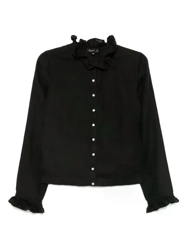 AGNÈS B. Ruffle-trim Blouse