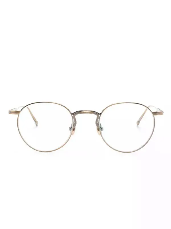Matsuda Round-frame Glasses - Brown