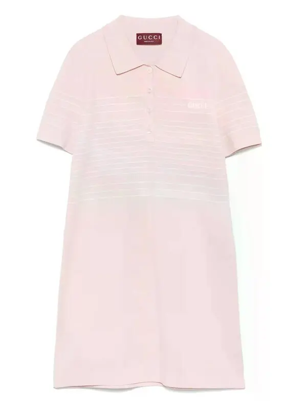 Gucci Striped-detailing Mini Dress
