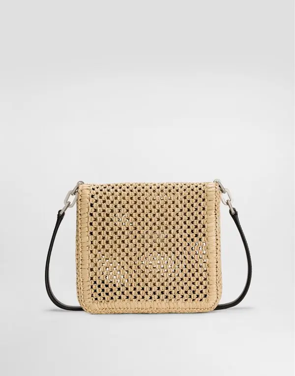 Dolce & Gabbana Woven Raffia Bag