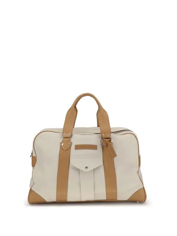 Brunello Cucinelli Street Travel Bag - Beige