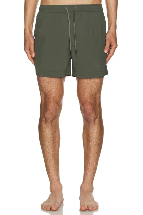 CDLP Parachute Nylon Swim Trunks - Iron Sage