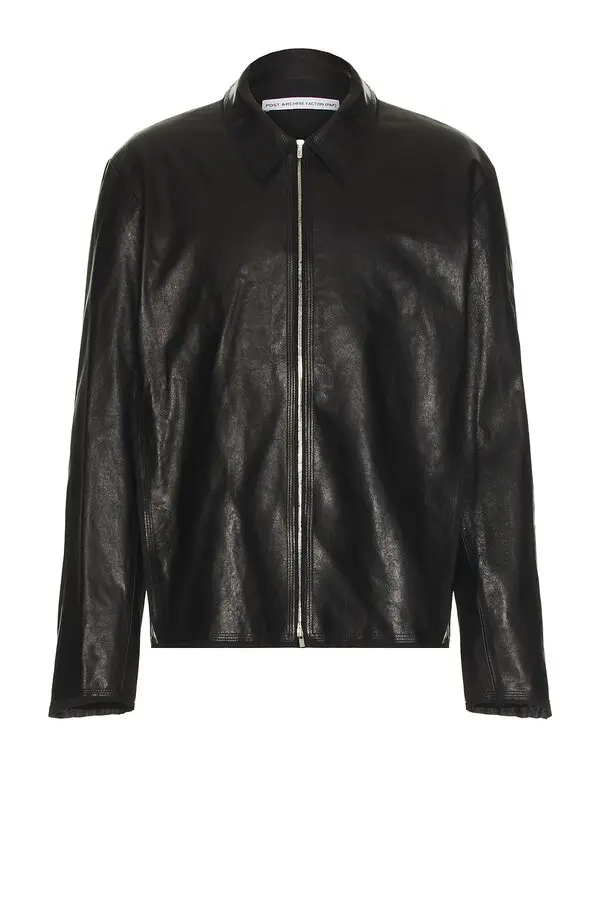 POST ARCHIVE FACTION (PAF) 8.0 Leather Jacket Right
