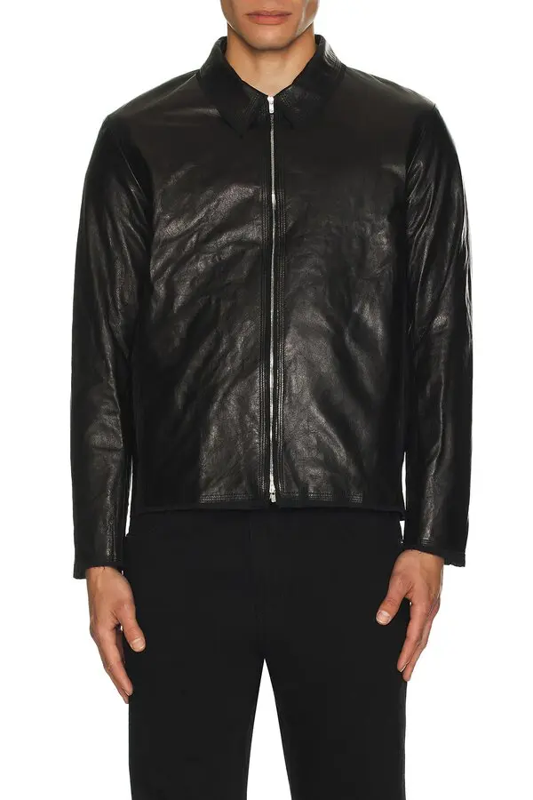 POST ARCHIVE FACTION (PAF) 8.0 Leather Jacket Right