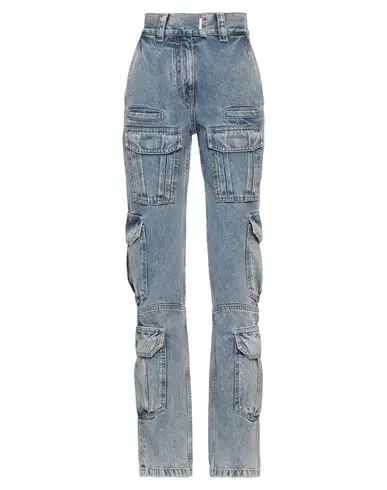 Givenchy Cotton Denim Cargo Jeans