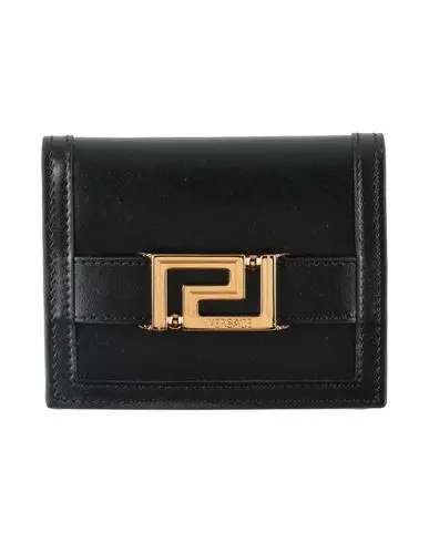 Versace Wallet Calfskin - Black