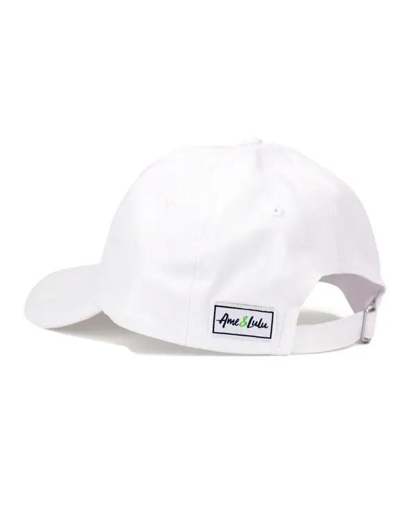 AME & LULU Crossed Racquets Heads Up Cap