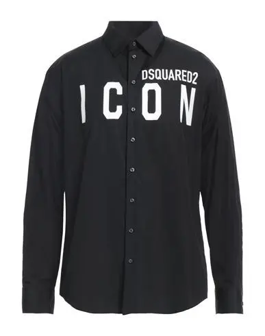 Dsquared2 Icon Shirt Size Cotton - Black