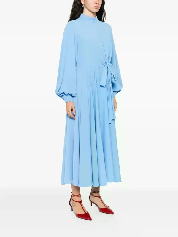 NISSA High-neck Midi Dress