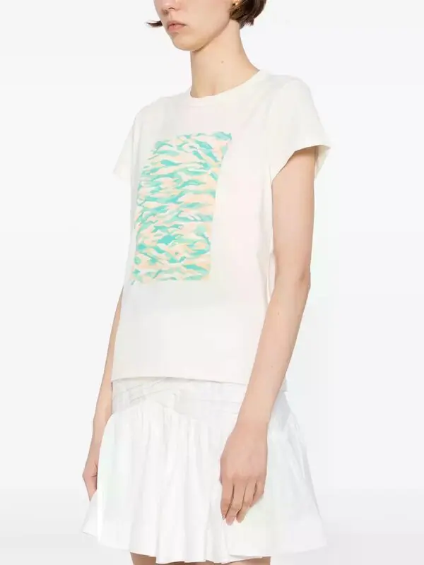 AGNES B. Graphic-print T-shirt