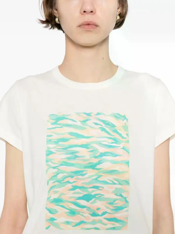 AGNES B. Graphic-print T-shirt