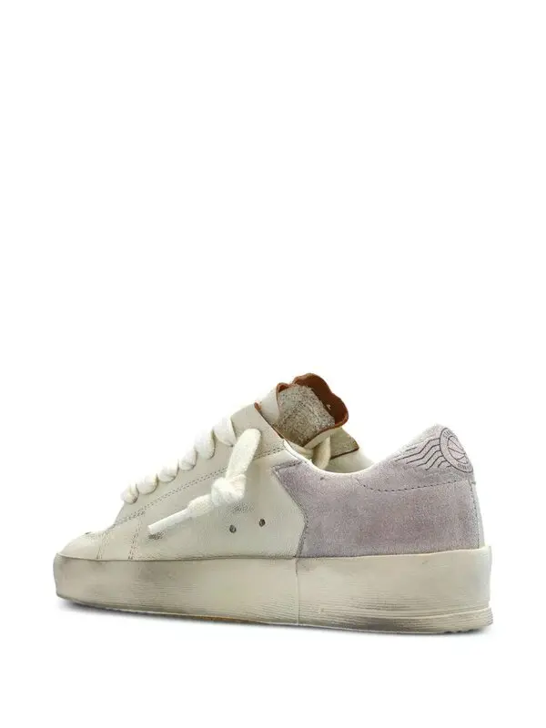 GOLDEN GOOSE Stardan Nappa Leather Sneakers - Neutrals
