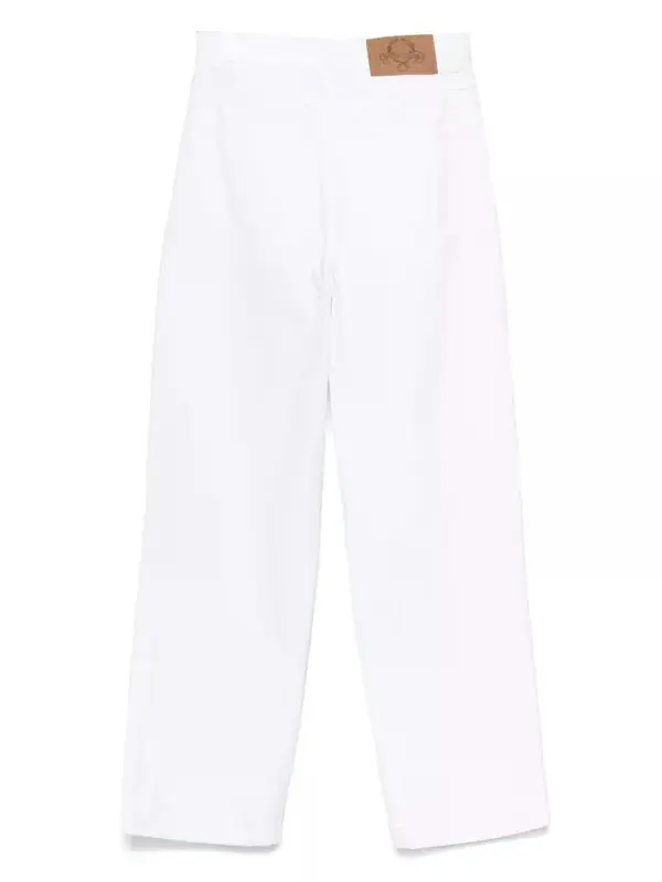 Moschino Pleat-detailing Jeans