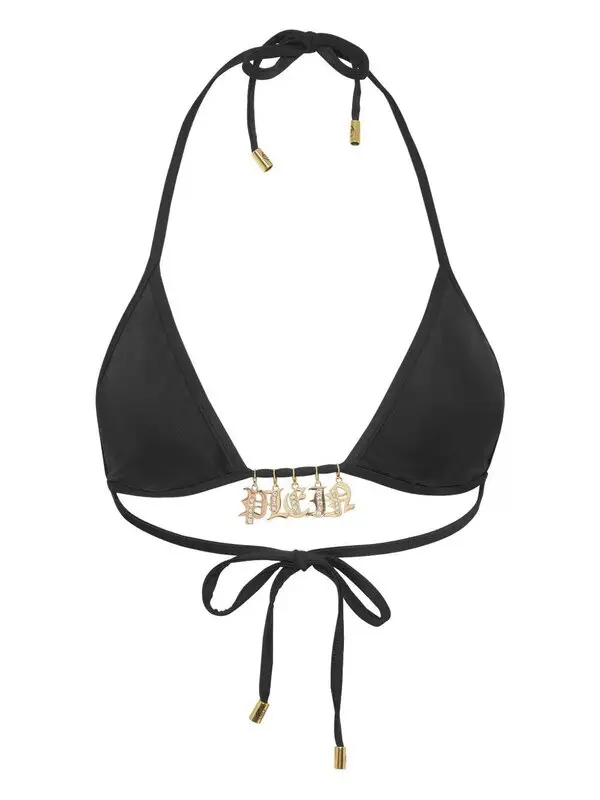 Philipp Plein Charm-detail Triangle Bikini Top