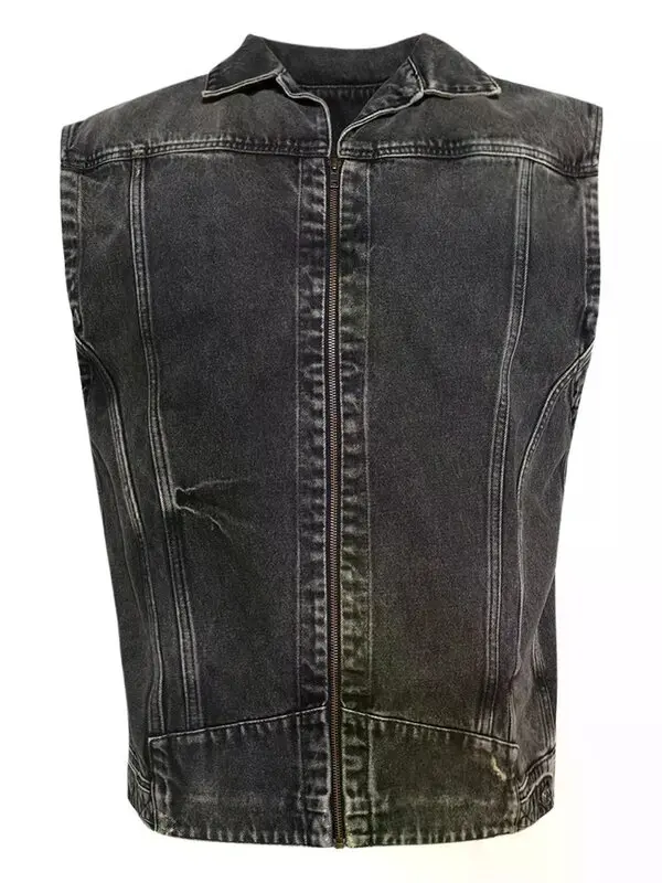 Martine Rose Denim Vest - Grey