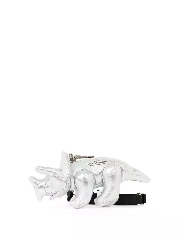 Mihara Yasuhiro Mini Triceratops Shoulder Bag - Silver