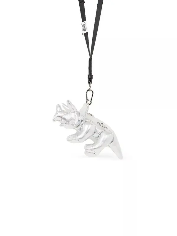 Mihara Yasuhiro Mini Triceratops Shoulder Bag - Silver