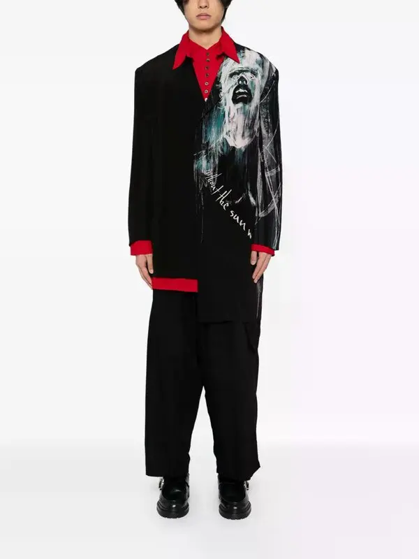 Yohji Yamamoto Pattered Blazer
