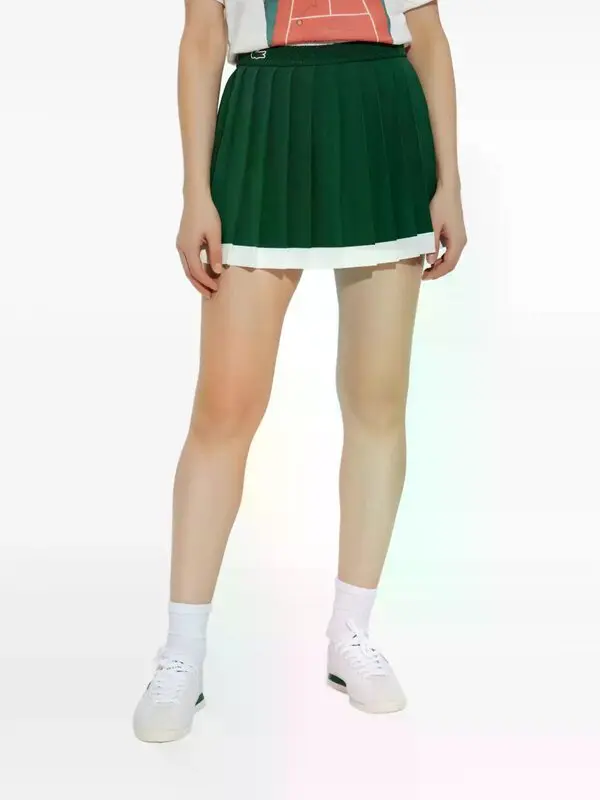 Lacoste Logo-patch Pleated Skirt