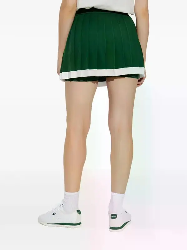 Lacoste Logo-patch Pleated Skirt
