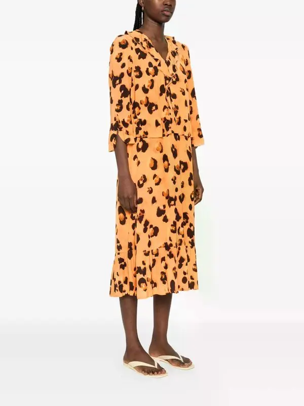 MARCCAIN Printed Maxi Skirt