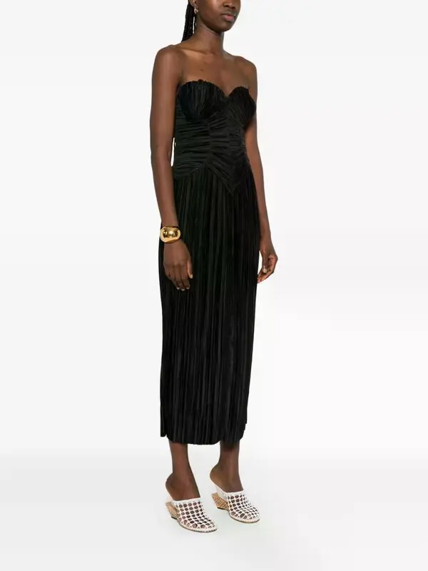 Cult Gaia Ashika Midi Dress - Black
