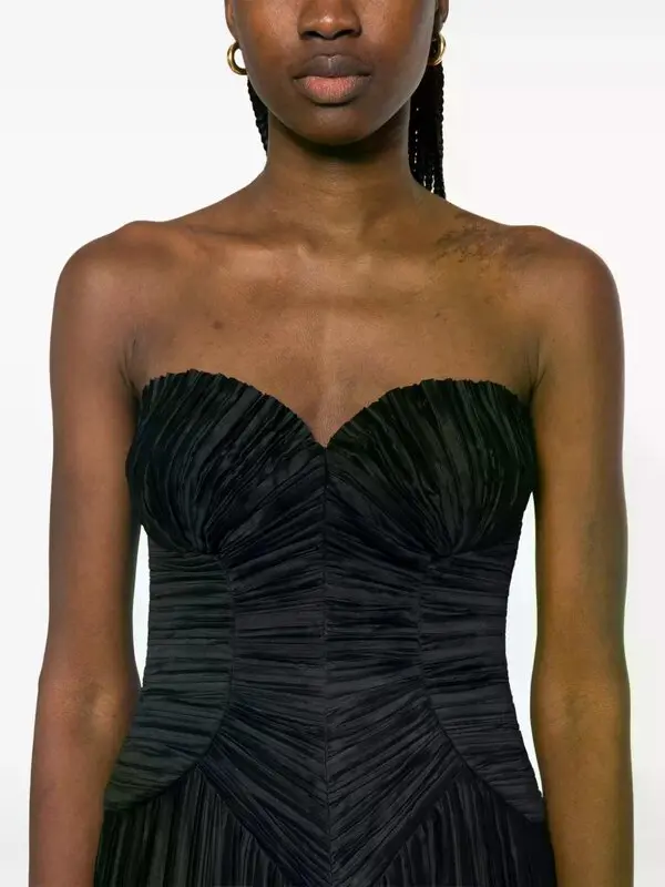 Cult Gaia Ashika Midi Dress - Black