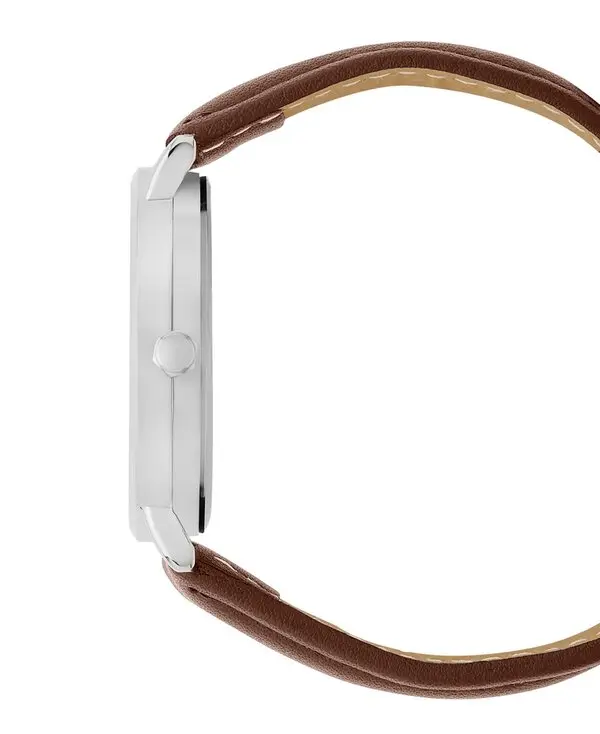 London Fog Whitehall Leather Watch