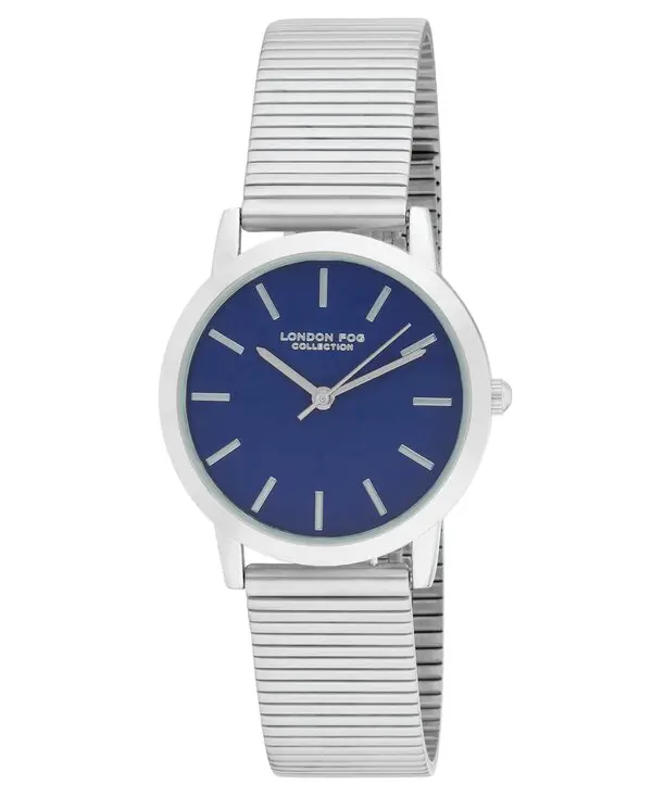 London Fog Elton Alloy Expansion Watch - Silver
