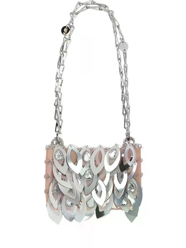 Rabanne Mini Disc-embellished Shoulder Bag