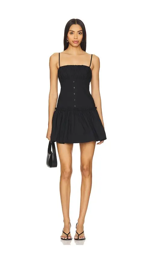 Majorelle Carly Mini Dress - Black