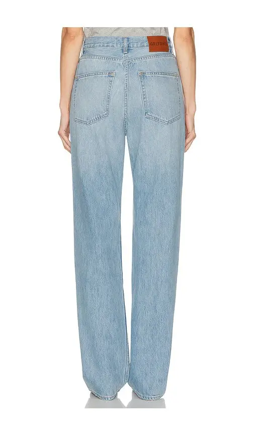 GRLFRND Graham High Rise Straight Jeans